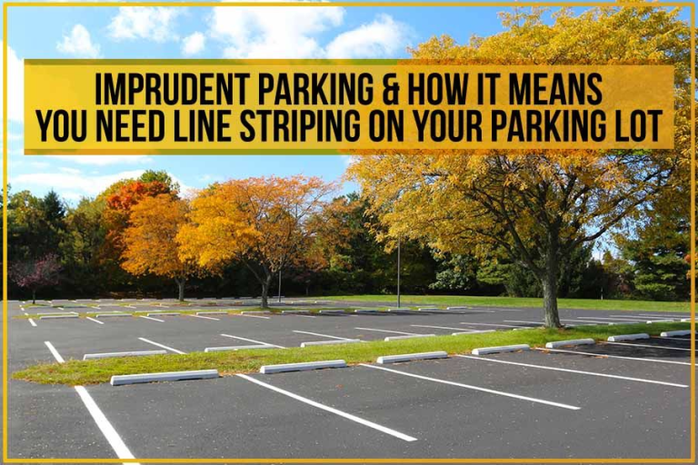 Imprudent Parking & How It Means You Need Line Striping On Your Parking ...