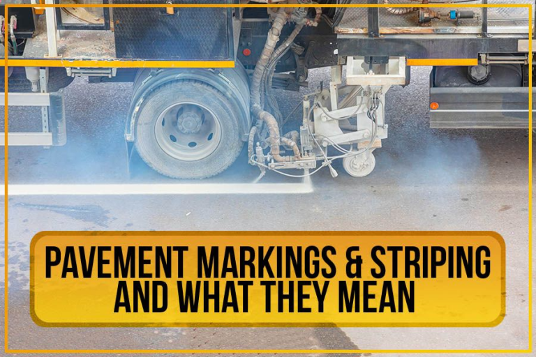 Pavement Markings & Striping And What They Mean - Straight Edge ...